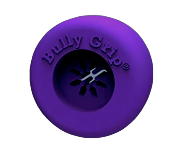 Bully Grip - Bully Stick Holder - Medium | Orange Purple | Shortie Friends